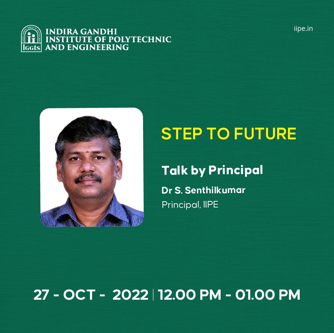 STEP TO FUTURE - Indira Gandhi Institute of Engineering and Technology